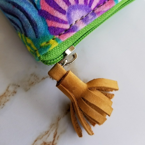 Maca | Bags | Maca Small Felt Colorful Seashell Wallet | Poshmark